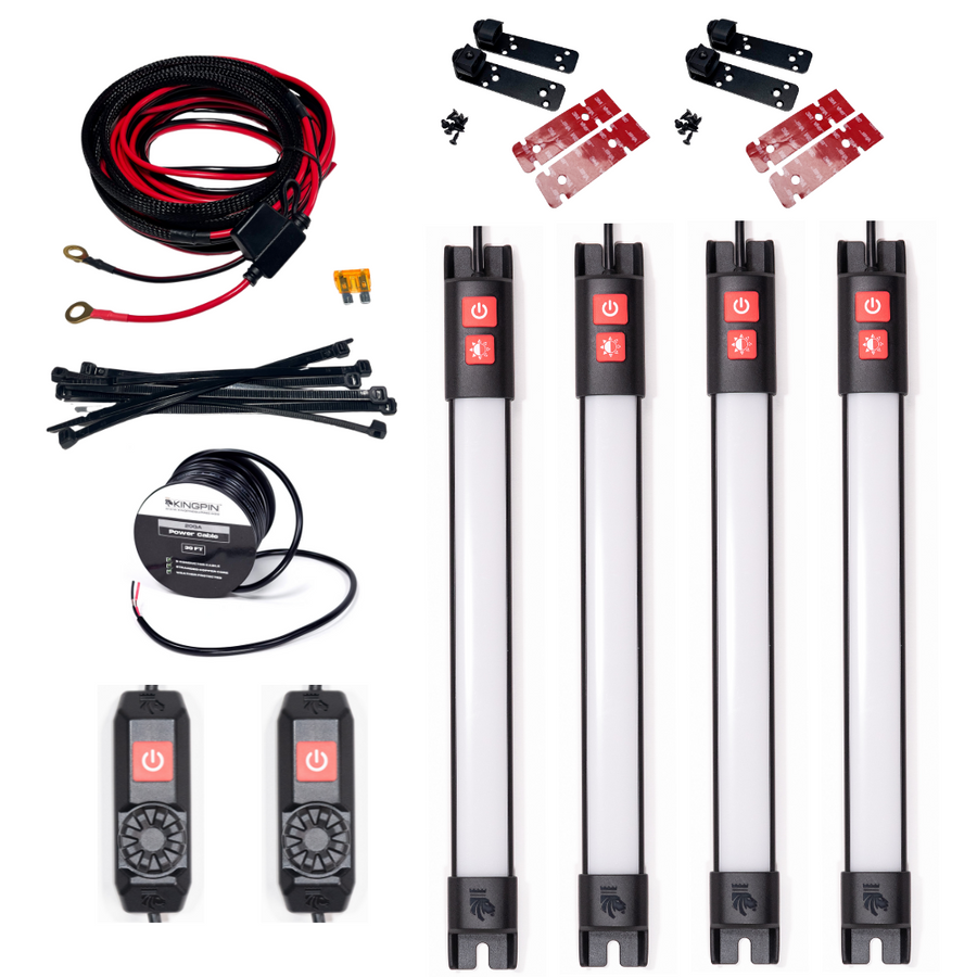 Catalog | Weatherproof LED Lighting & Switches | Kingpin – Kingpin Equipped